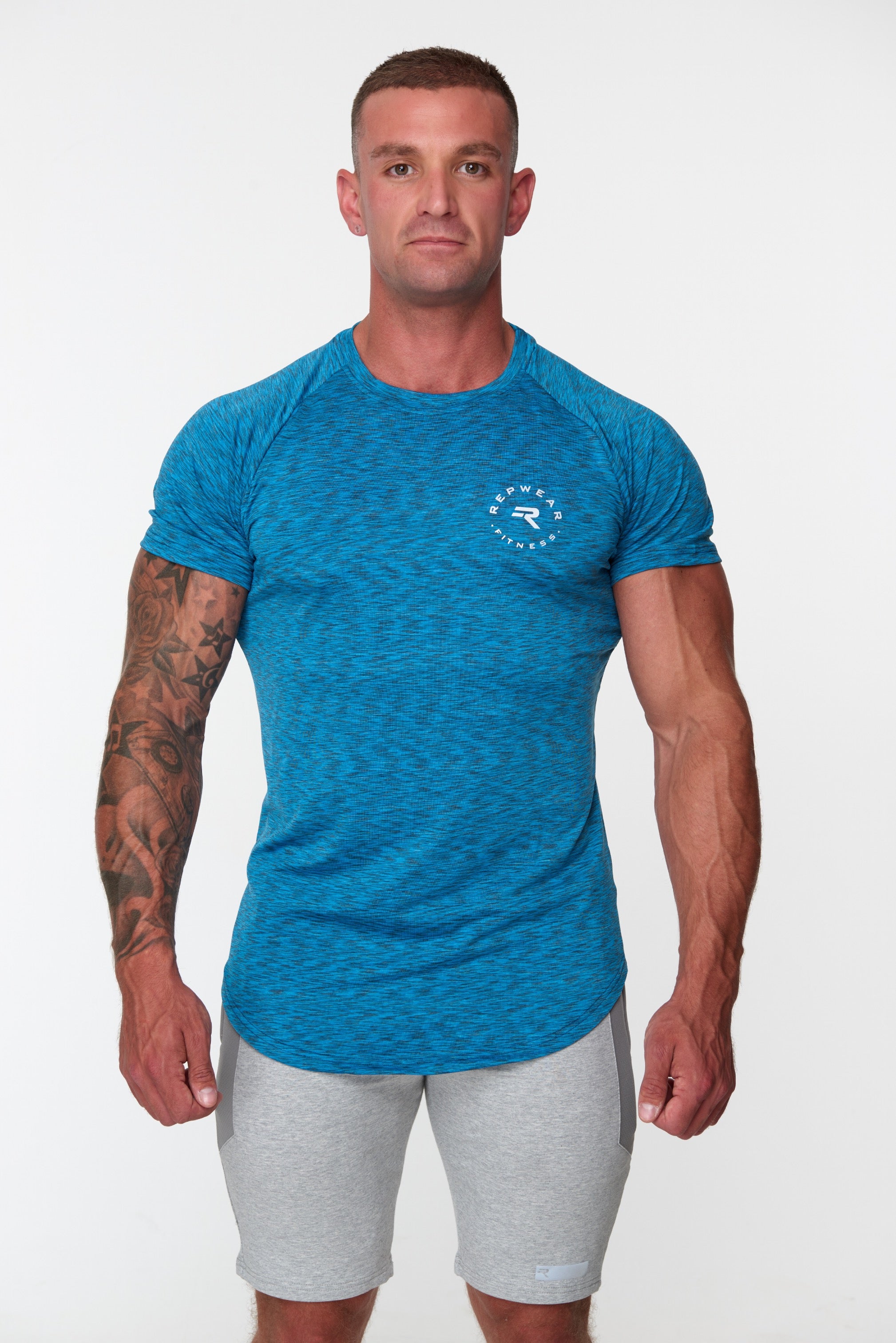 Repwear Fitness Triblend V2 TShirt Teal
